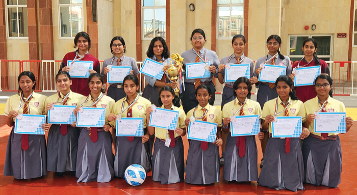 The Indian High School Girls U-19 Team Claims Silver at CBSE Cluster ...